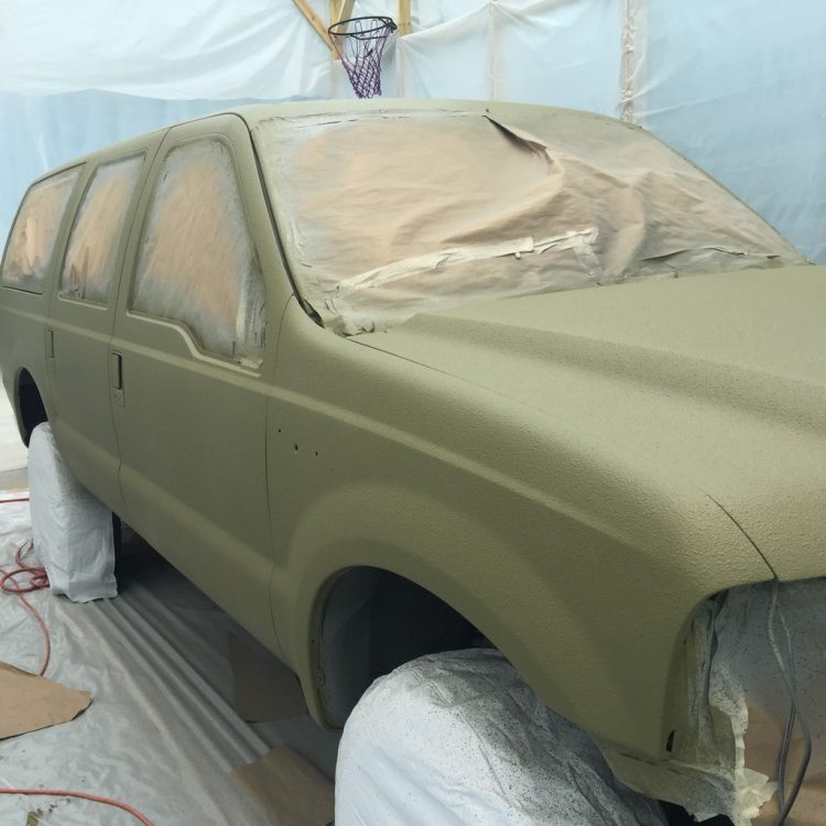 Raptor spray in Bedliner – Instinct Vehicle Enhancements